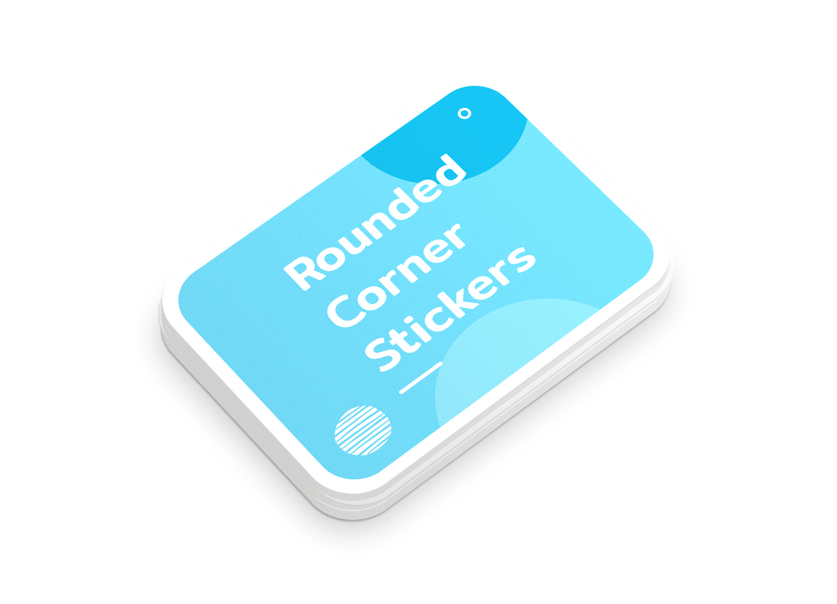 Phoenix Rounded Corner Stickers printing - best price — Banner Printing ...